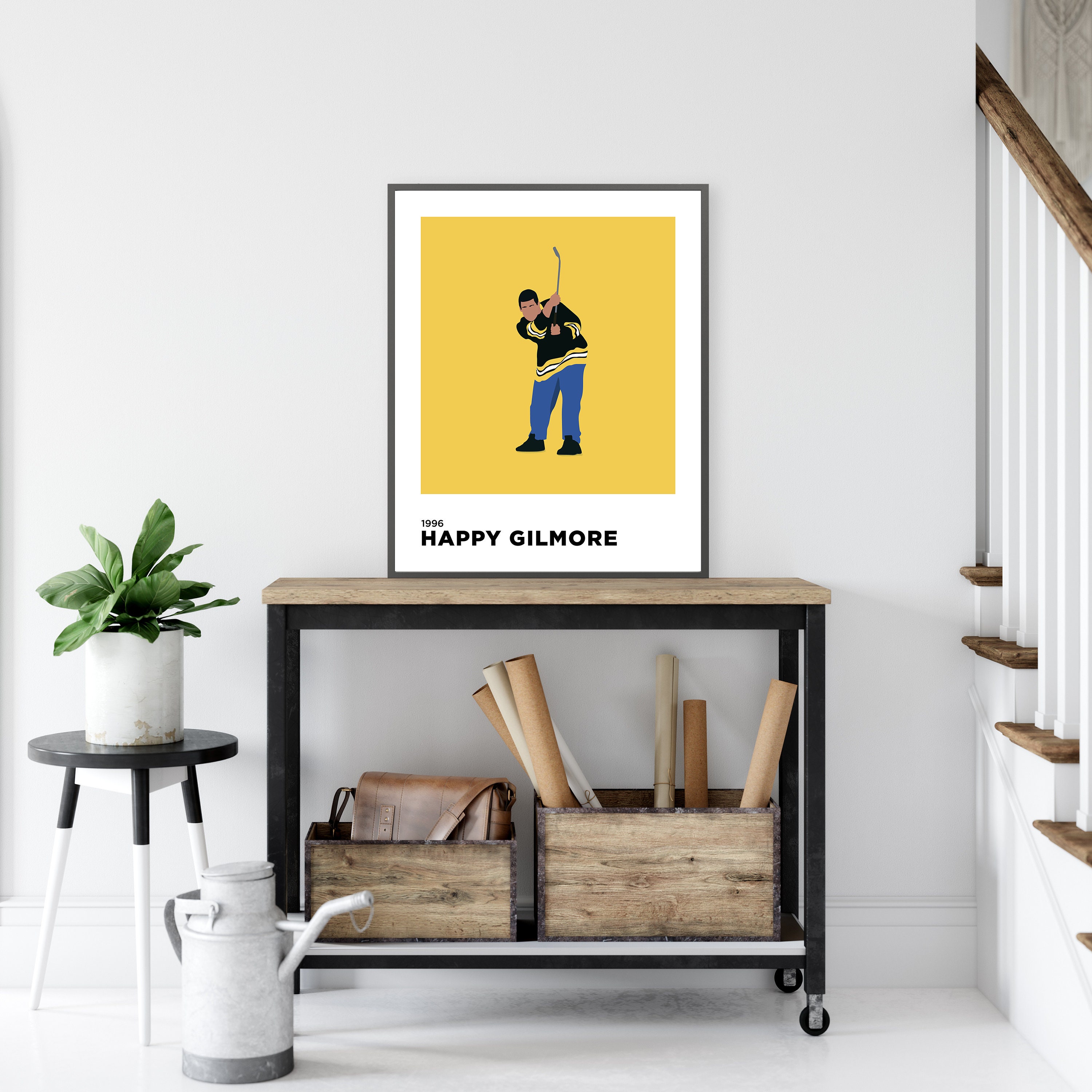 Happy Gilmore | 1996 | Golf | Film | Print | Poster | Gift | Home Decor ...
