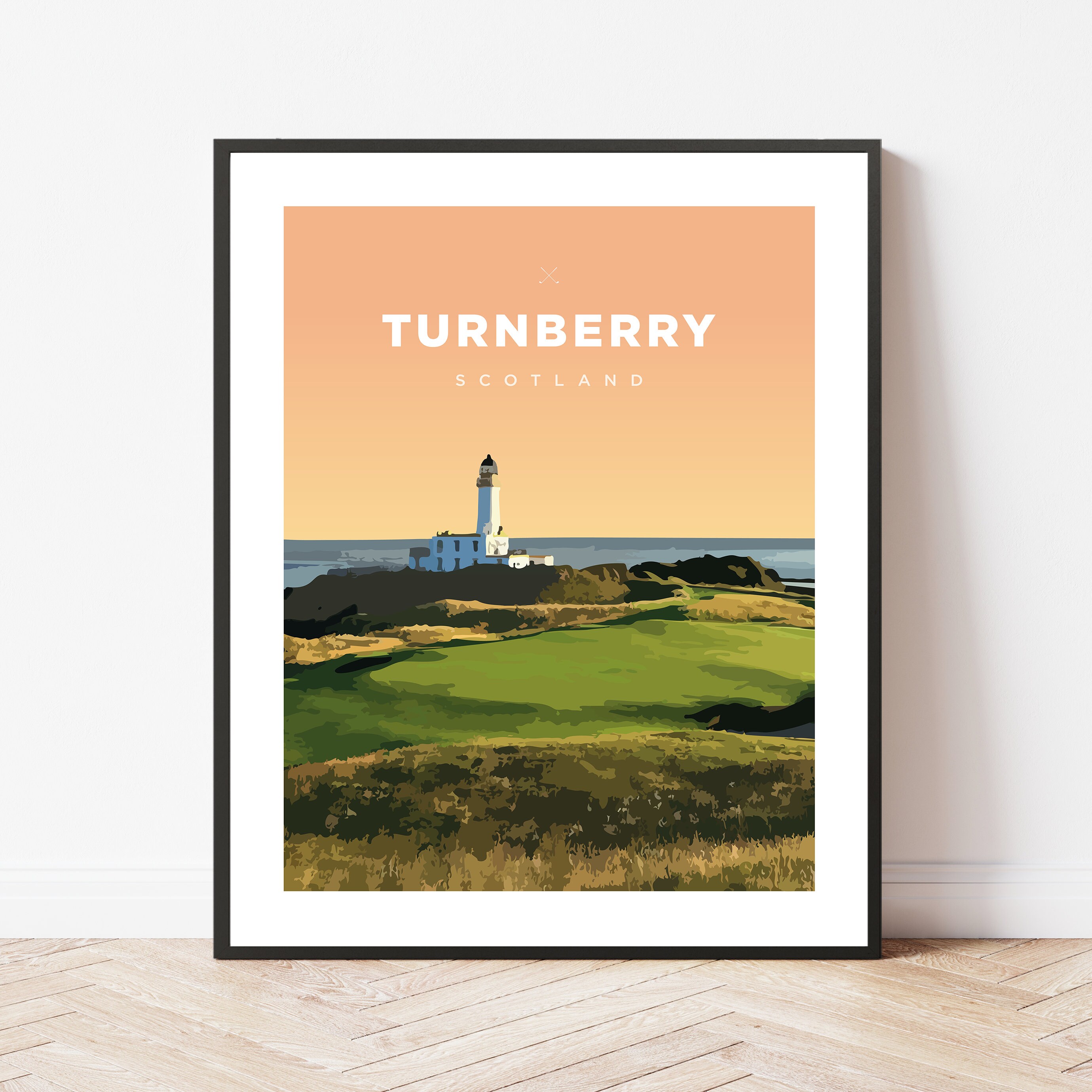 Turnberry | Scotland | Golf | Travel | Print | Poster | Gift | Home ...