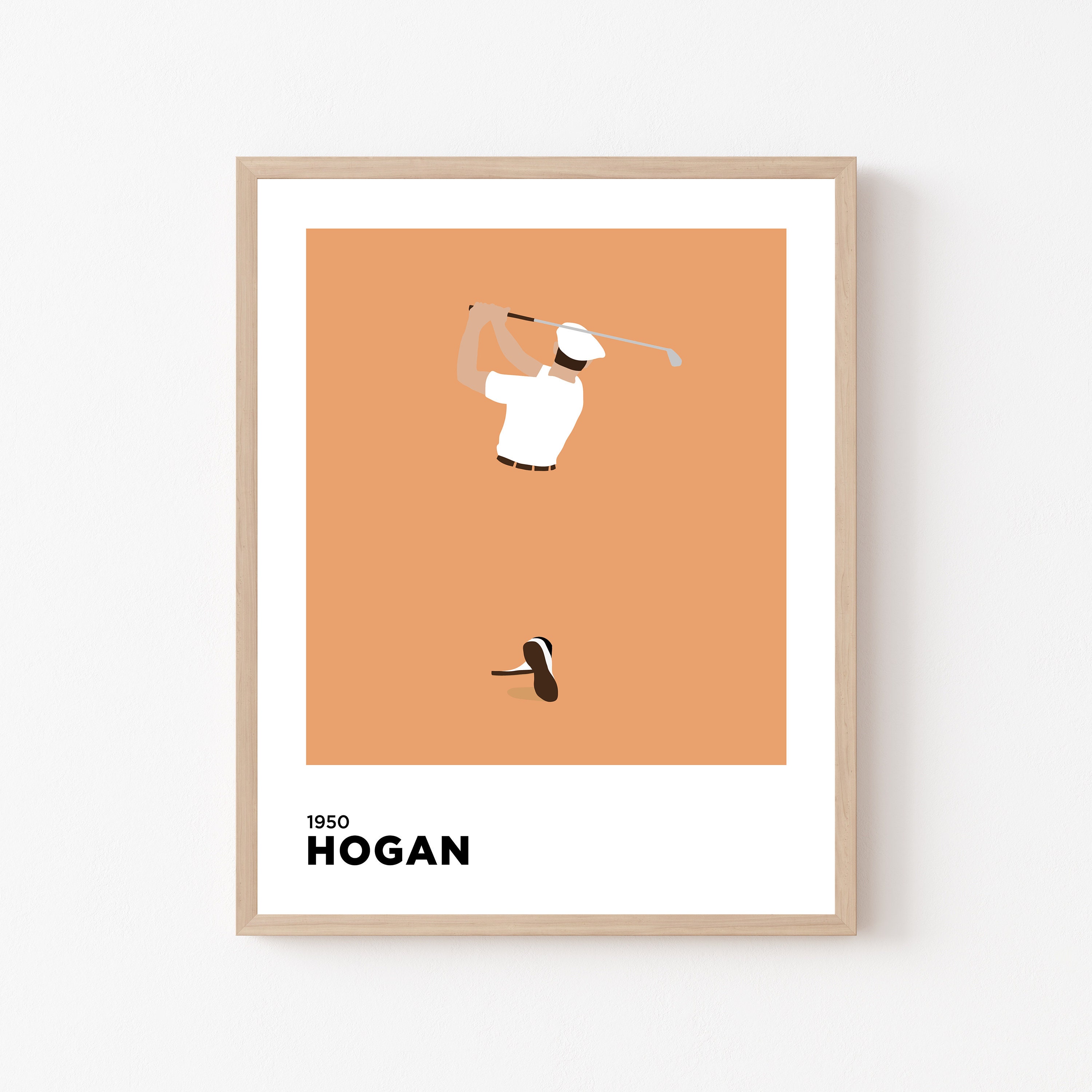 Ben Hogan | 1950 | Golf | Travel | Print | Poster | Gift | Home Decor ...