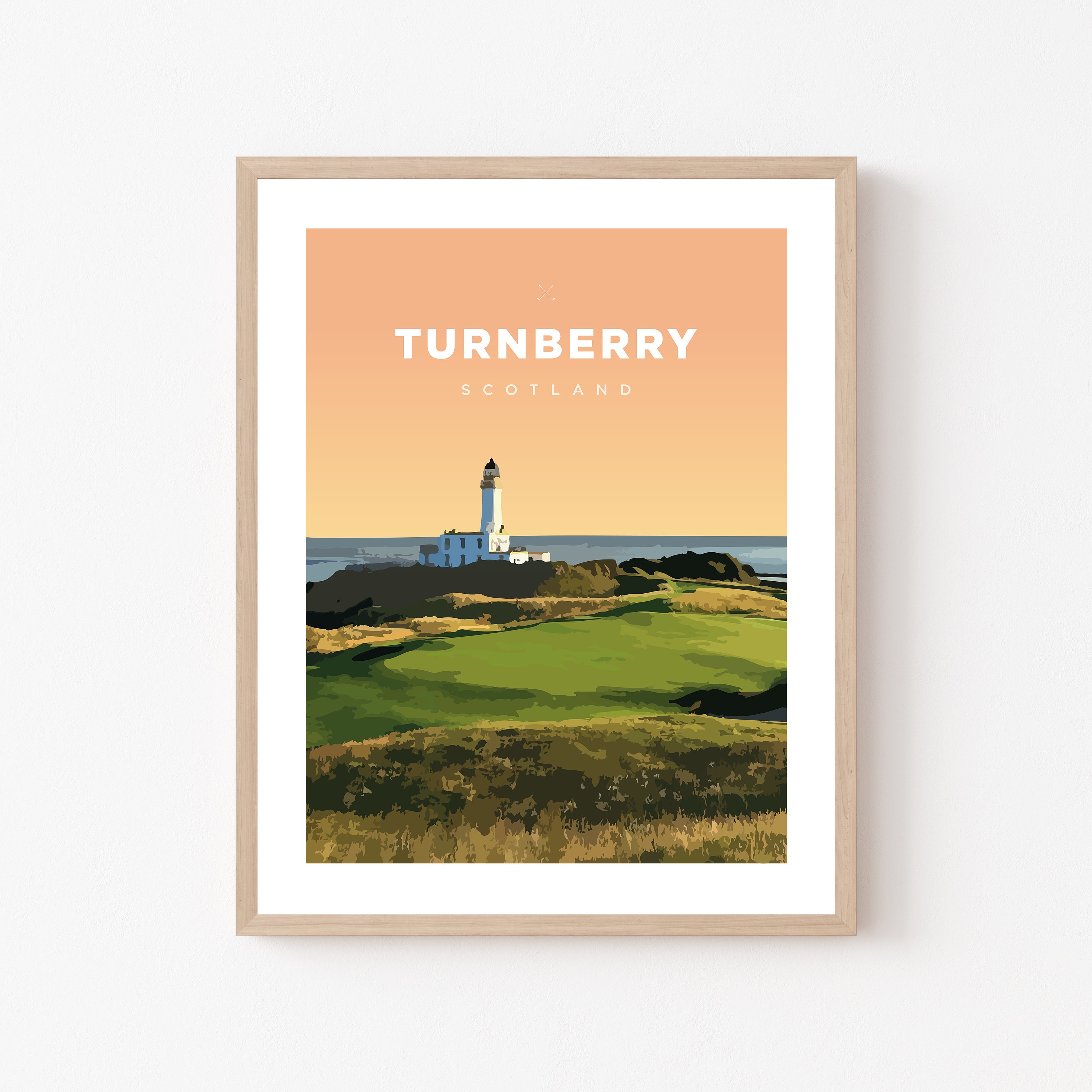 Turnberry | Scotland | Golf | Travel | Print | Poster | Gift | Home ...