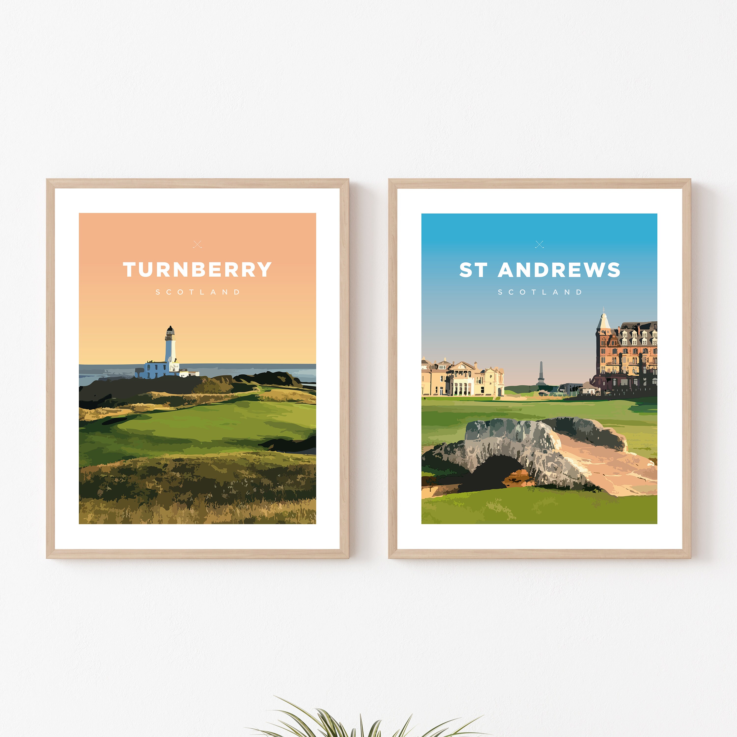 Turnberry | Scotland | Golf | Travel | Print | Poster | Gift | Home ...
