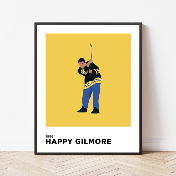 Happy Gilmore 1996 Golf Film Print Poster Gift | Etsy