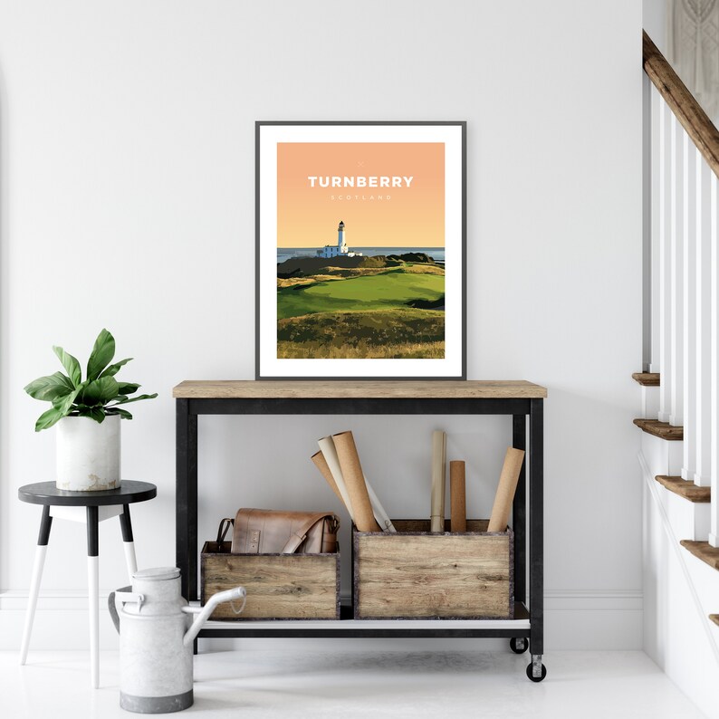 Turnberry | Scotland | Golf | Travel | Print | Poster | Gift | Home ...