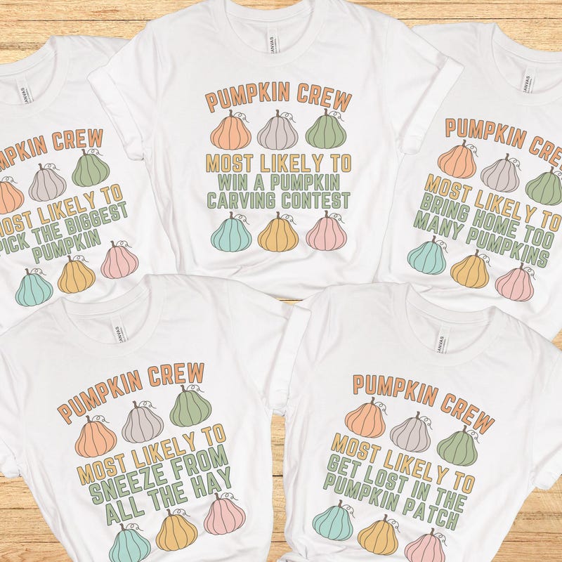Pumpkin Family Shirts - Etsy