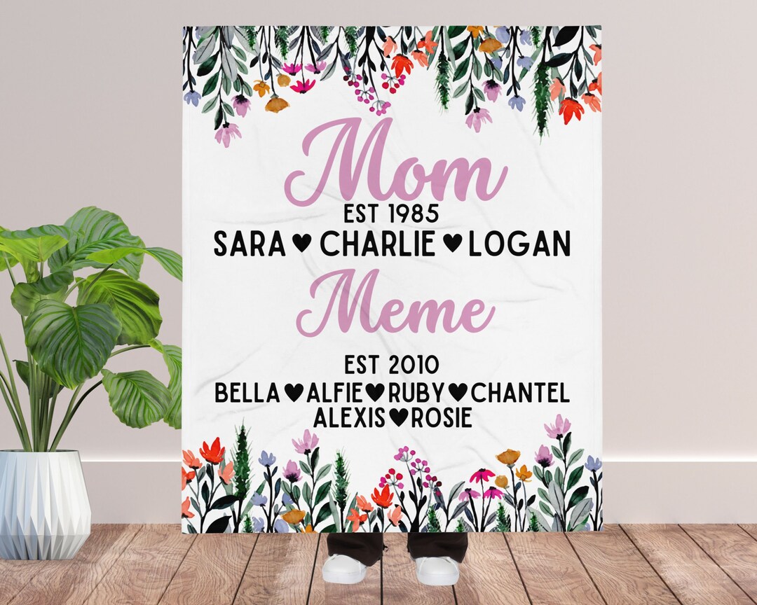 Personalized Meme Blanket, Custom Meme Gifts, Pregnancy Announcement ...