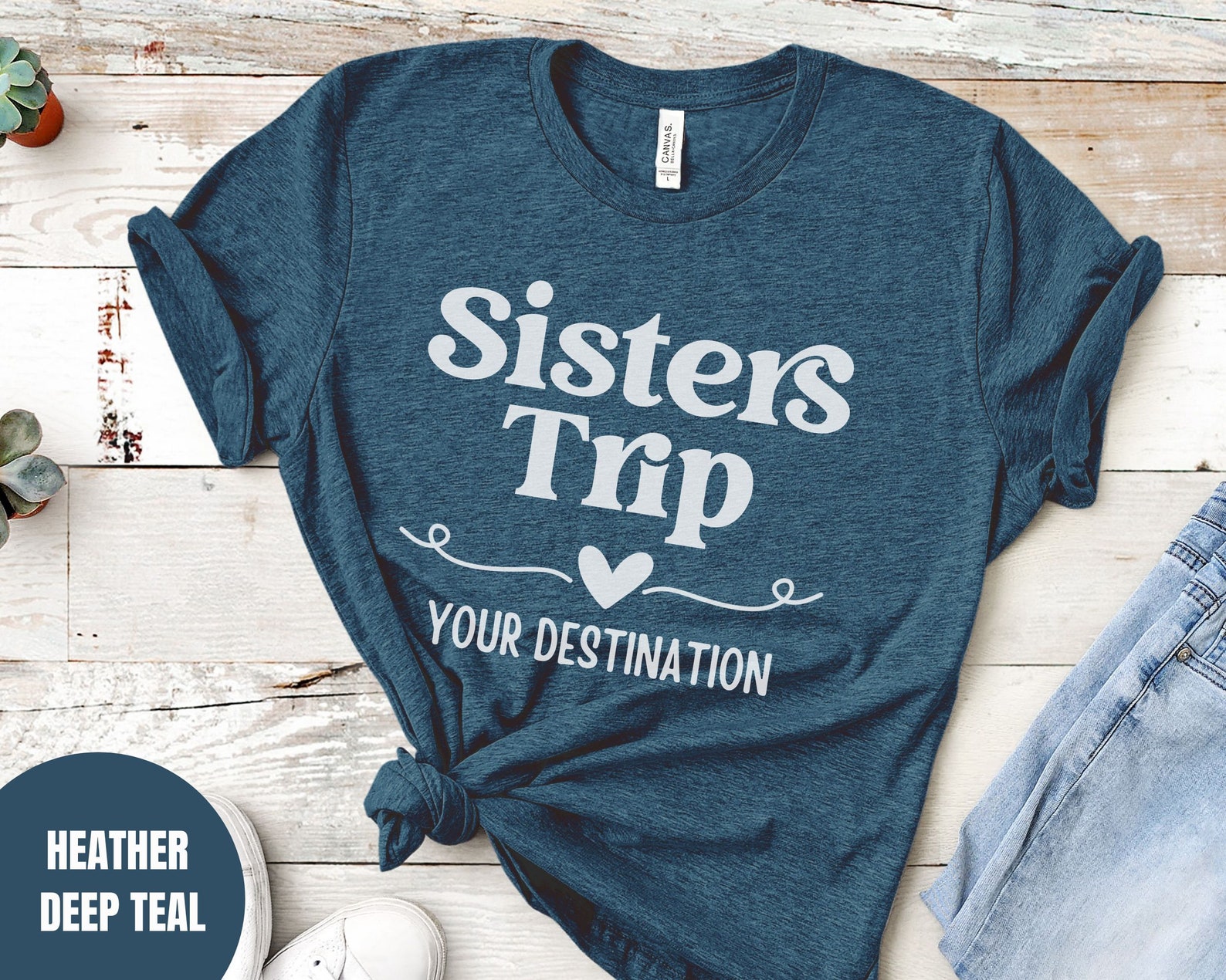Sister Trip Shirts Custom Destination Girls Trip Shirt - Etsy