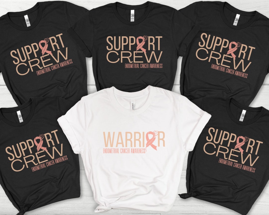 Endometrial Cancer Shirt, Endometrial Cancer Support Shirt, Endometrial ...