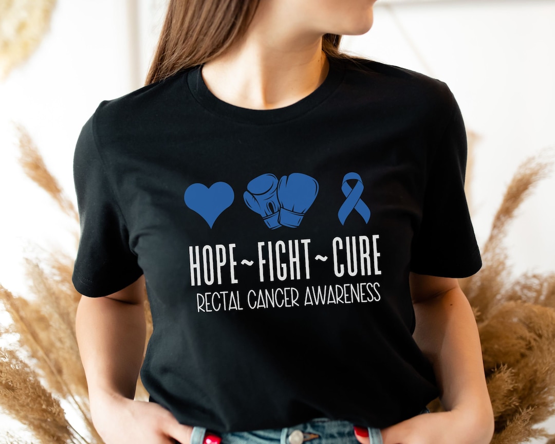 Rectal Cancer Shirt, Rectal Cancer Support Shirt, Rectal Cancer ...