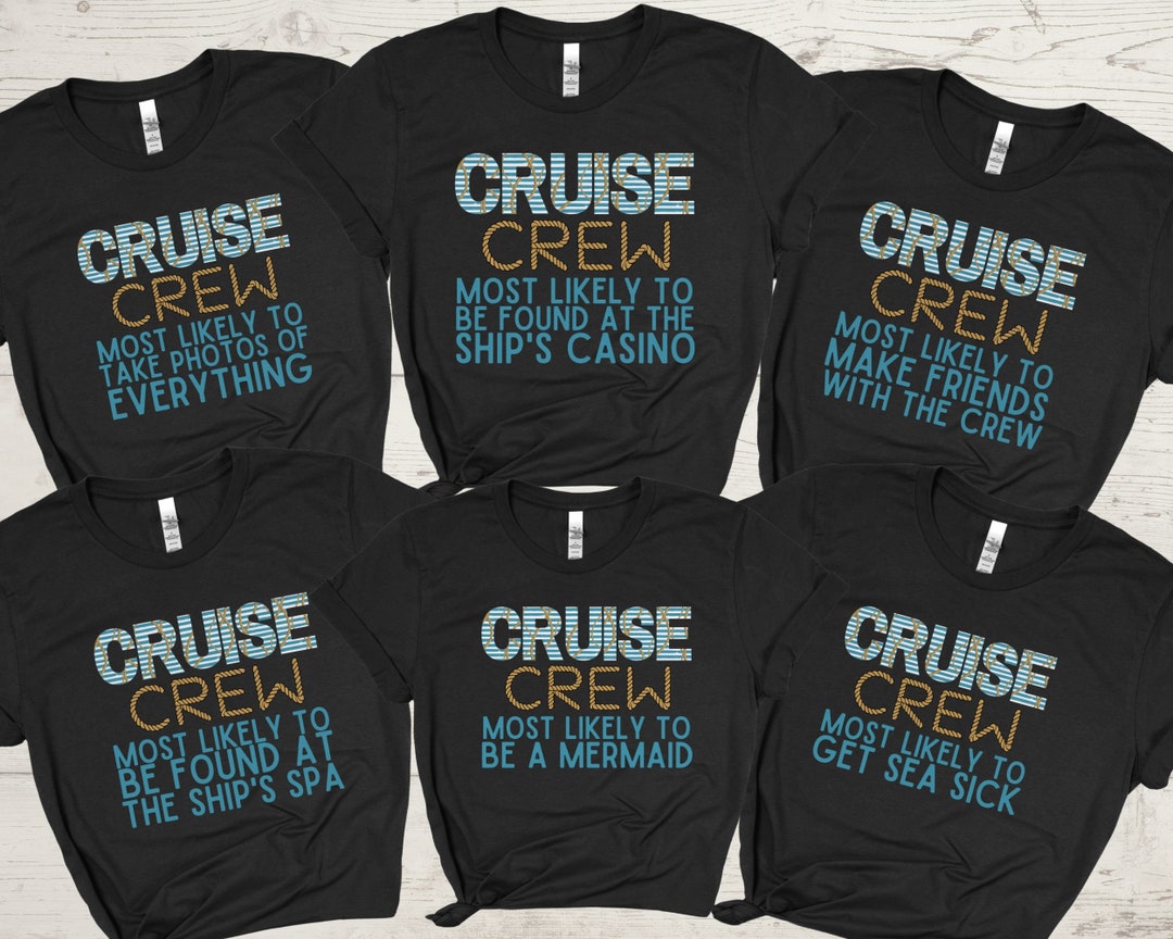 Most Likely to Cruise Shirts, Family Cruise Shirts, Funny Cruise Shirts ...