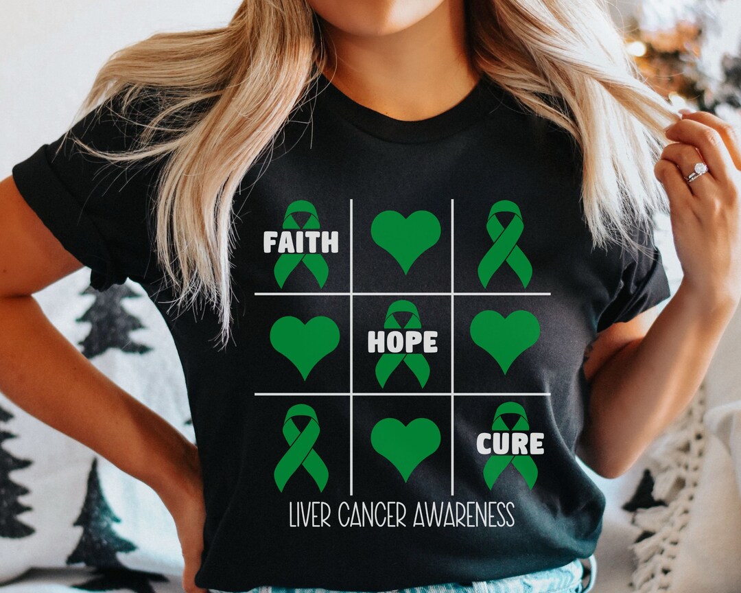 Liver Cancer Shirt, Liver Cancer Support Shirt, Liver Cancer Awareness ...