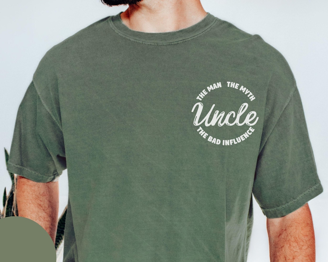 Comfort Colors Uncle Shirt for New Uncle, Best Uncle Ever Shirt ...