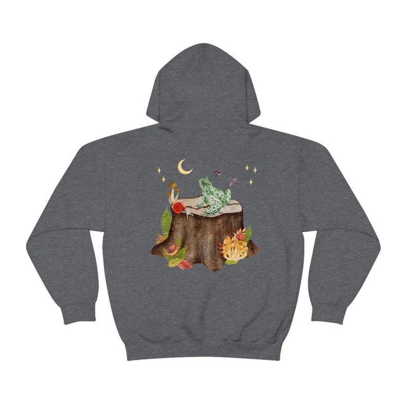 Toad Hoodie Frog Gifts Dark Academia Goblincore Animal Hoodie - Etsy
