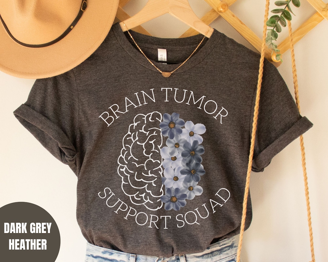 Grey in May, Brain Tumor Awareness Shirt, Grey Ribbon T-shirt, Brain ...
