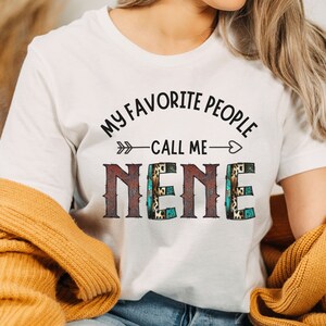 My Favorite People Call Me Nene Sweatshirt, Nene Gifts, Pregnancy ...