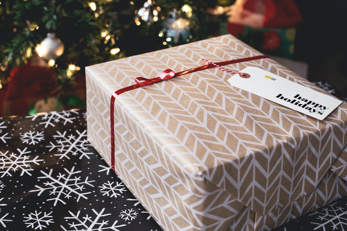 Printable Holiday Corporate Gift Tag Template | Editable Tag With ...