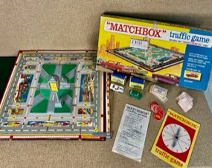 1968 MATCHBOX Traffic Game Manufactured in England by Lesney Products ...