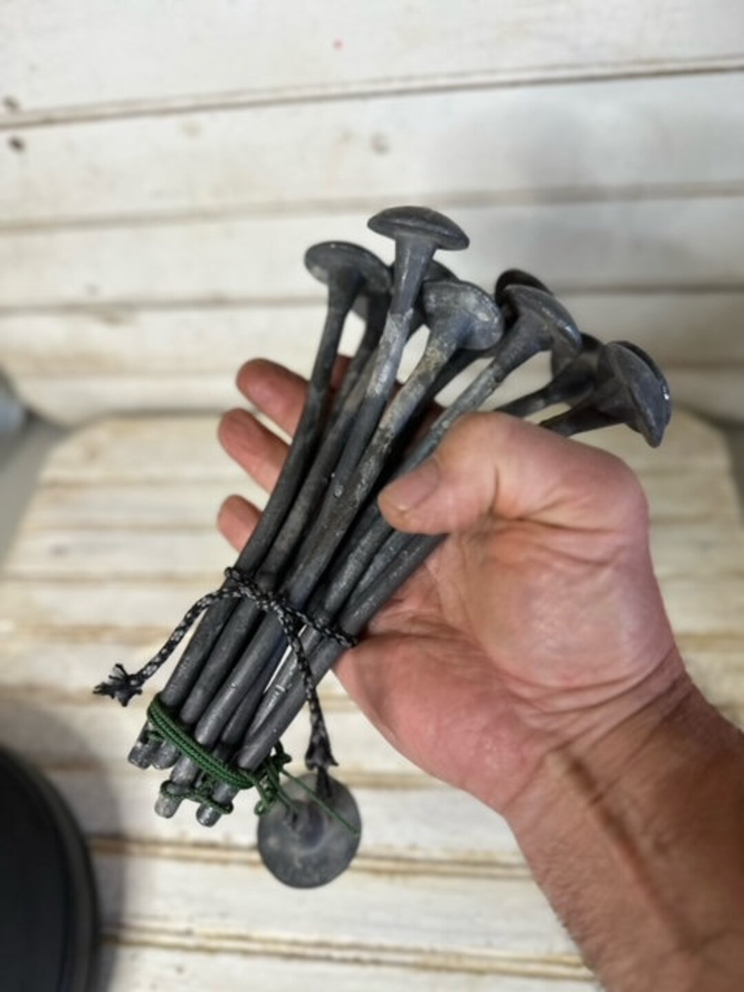 Vintage Hunter's Special, Lead Duck & Goose Decoy Mushroom Weights Lot ...