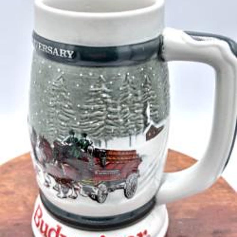 1980s Budweiser Steins - Etsy