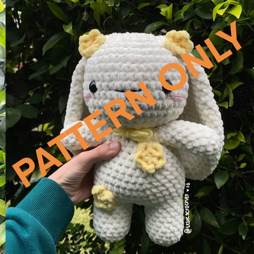 Crochet Ribbed Bunny Bonnet PATTERN DOWNLOAD PDF Newborn - Etsy Canada