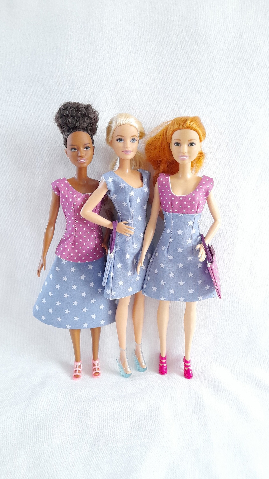 Outfit for 1/6 Scale Doll, 11.5 Inch Fashion Doll Clothes, 1:6 Scale ...