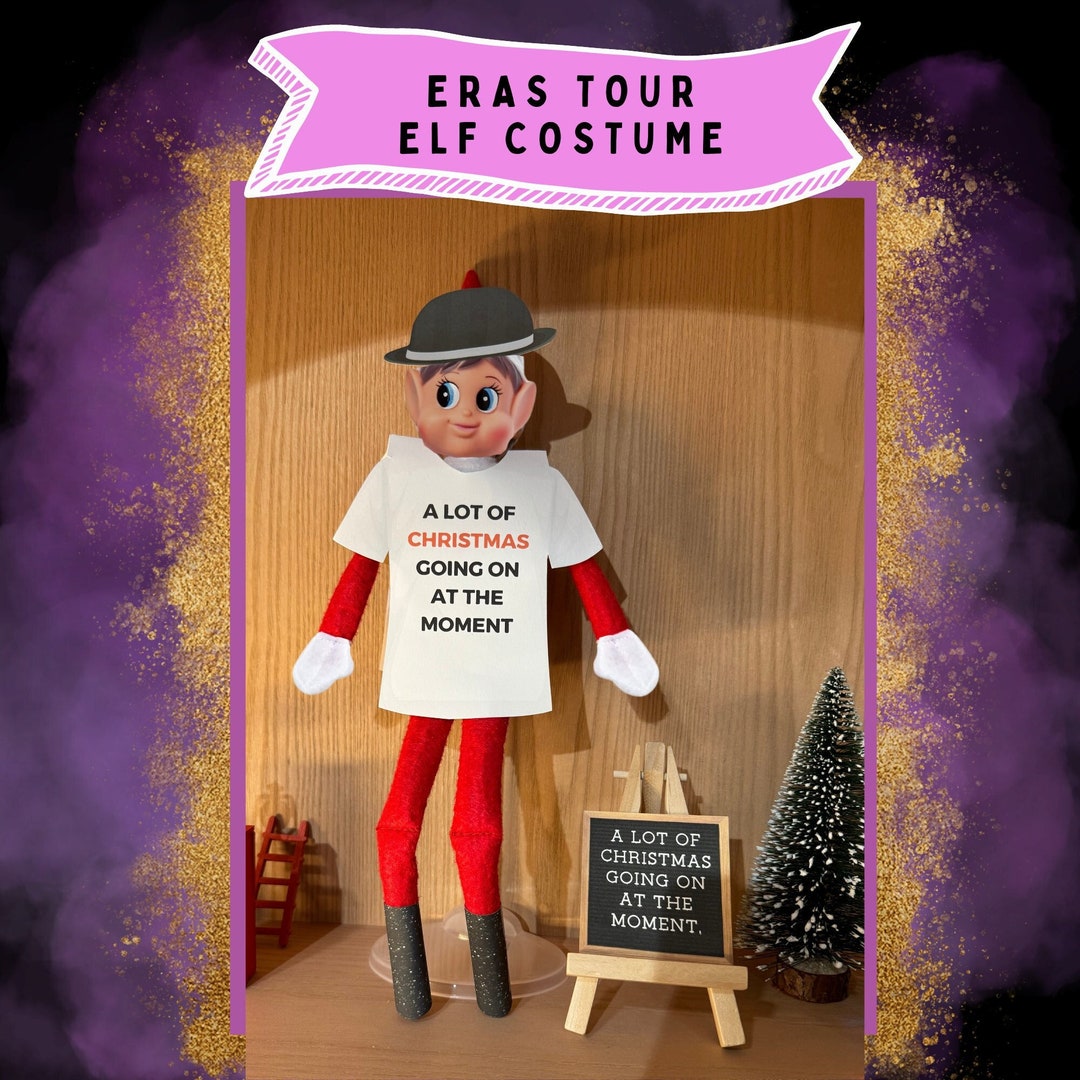 ERAS Elf Printable Scenes RED Era Make Magic With Your Elf From the ...