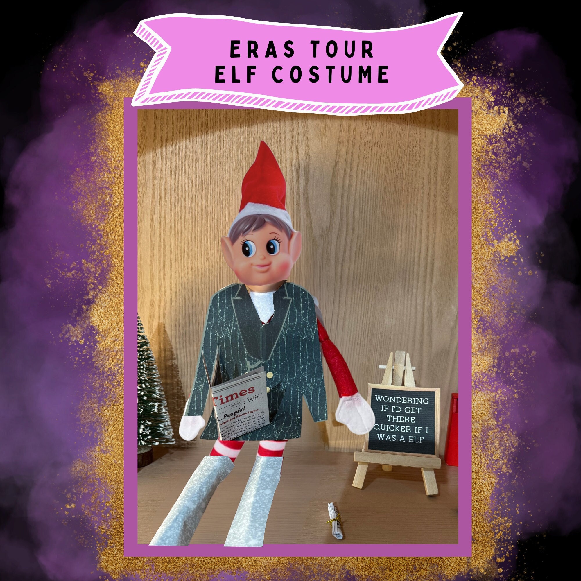 ERAS Elf Printable Scenes (the Man) - Make Magic With Your Elf From the ...