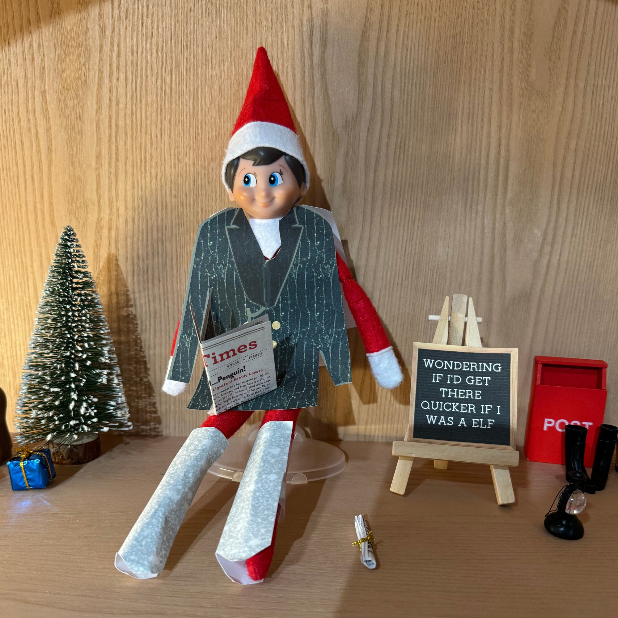 ERAS Elf Printable Scenes the Man Make Magic With Your Elf - Etsy Australia