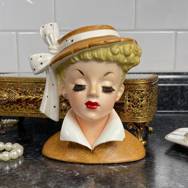 Lady Head Vase Etsy
