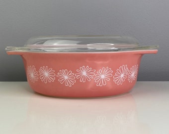 Pyrex Daisy Pink - Etsy