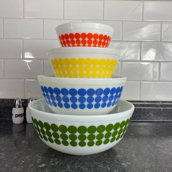 Pyrex Bowl Set - Etsy