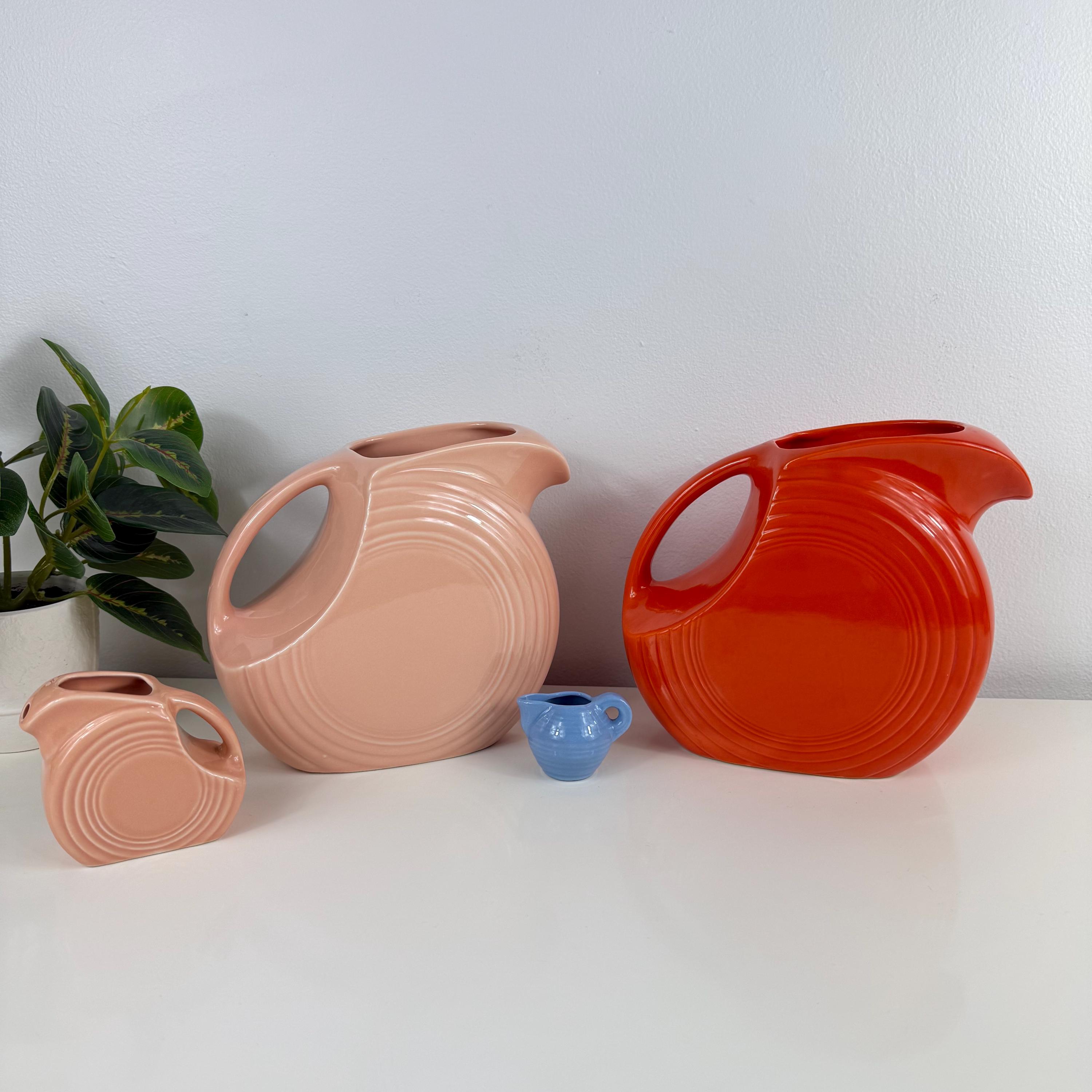 Vintage Fiesta Pitcher: Ceramic Art Deco Dinnerware, Your Choice - Etsy