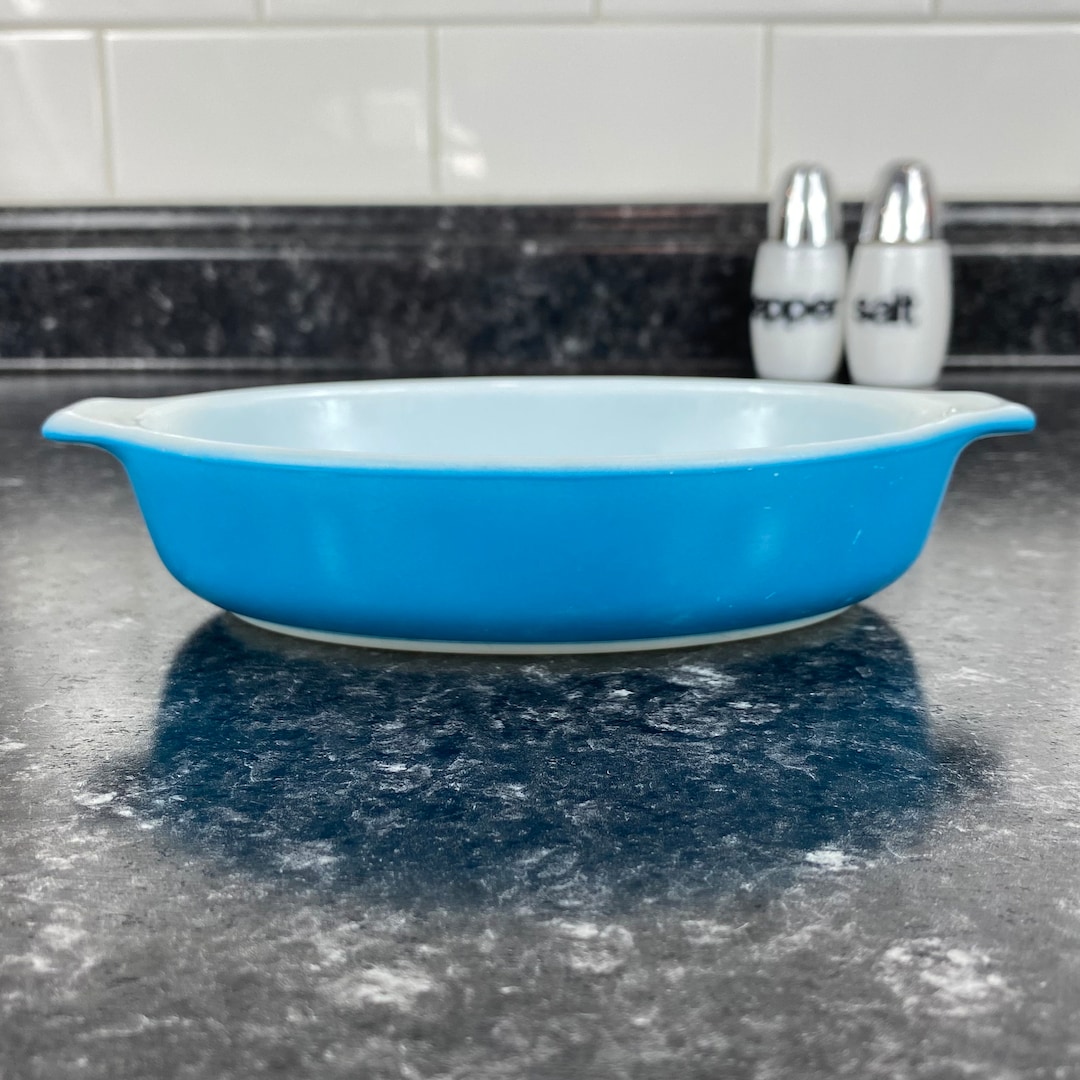 Vintage Pyrex Horizon Blue Pixie Dish | Pyrex Vintage 700 Individual ...