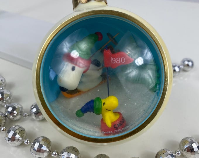 Vintage 1980 Snoopy and Friends #2 Ornament, Peanuts Snoopy & Friends ...