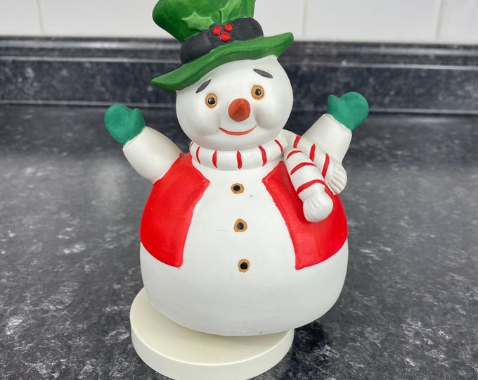 Vintage Schmid Gordon Fraser Musical Collectibles Snowman, Frosty the ...