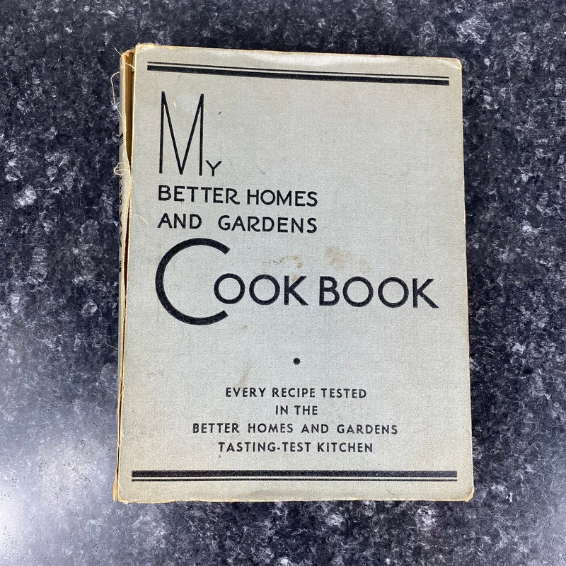 1930s Cook Book - Etsy