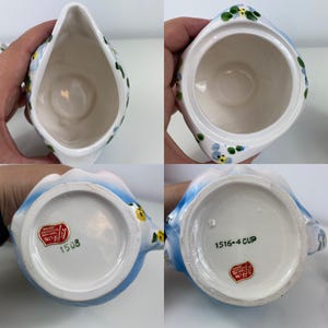 Vintage Ceramic Big Eye Kitty Cat Miss Priss Lefton Tea Set Japan ...