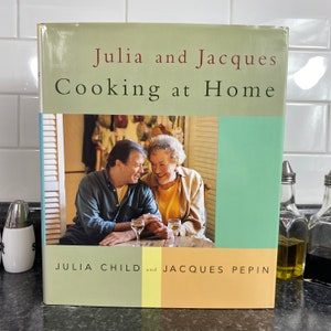 Julia and Jacques Cooking at Home Hardcover Cookbook Julia Child ...