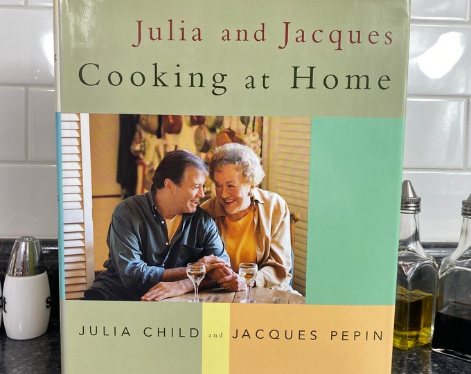 Julia and Jacques Cooking at Home Hardcover Cookbook | Julia Child ...