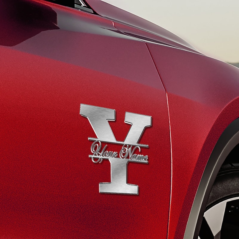 Auto Metal Logos Sticker - Etsy