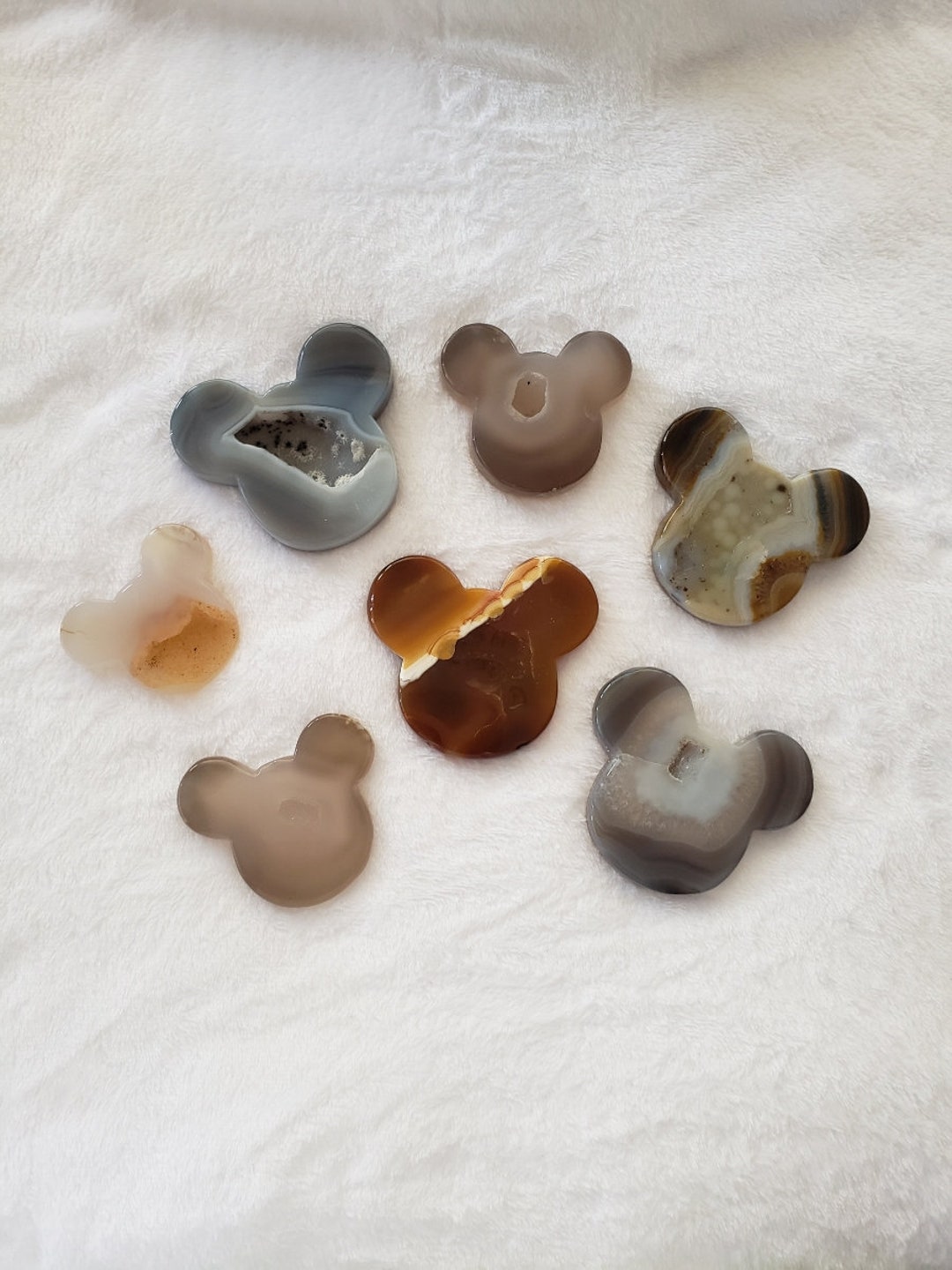 Druzy Agate Mouse Carving - Etsy