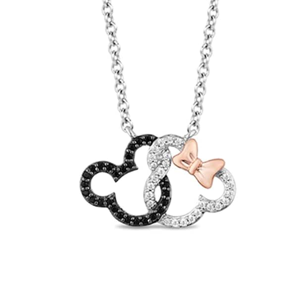 Minnie Mouse Name Necklace - Etsy