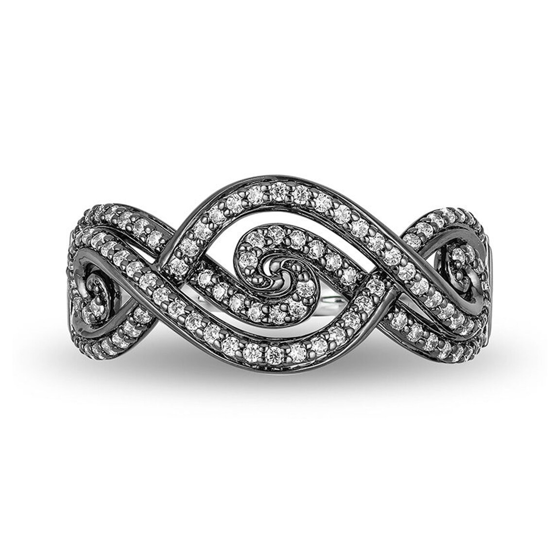 Enchanted Disney Villains Ursula Ring 0.1 Ct Round Cut - Etsy