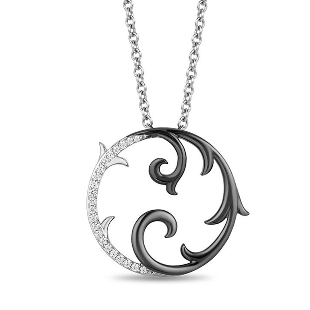 Enchanted Disney Ring, Enchanted Disney Villains Maleficent Ring, 0.1ct ...