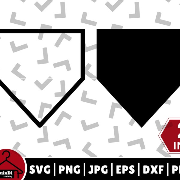 Home Plate Svg - Etsy