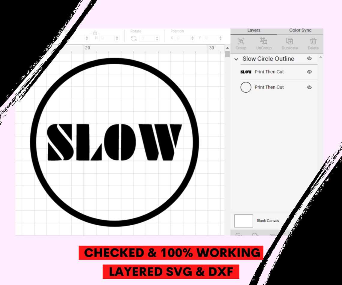 Slow Down Road Sign Svg Caution Slow Clipart Cnc File - Etsy