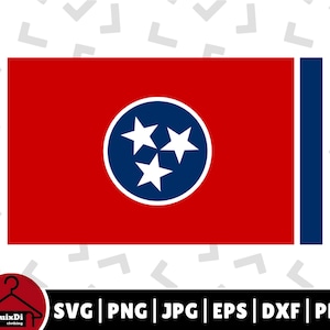 Tennessee State Flag SVG, TN State Banner Flag Clip Art, Transparent ...