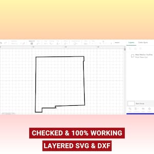 New Mexico Outline SVG, New Mexico State Map Vector File, TX States of ...