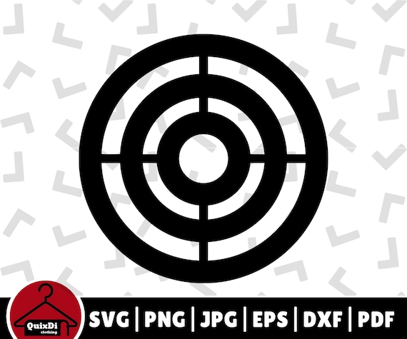 Target SVG File Sniper Scope Bulls Eye Clip Art Hunting | Etsy