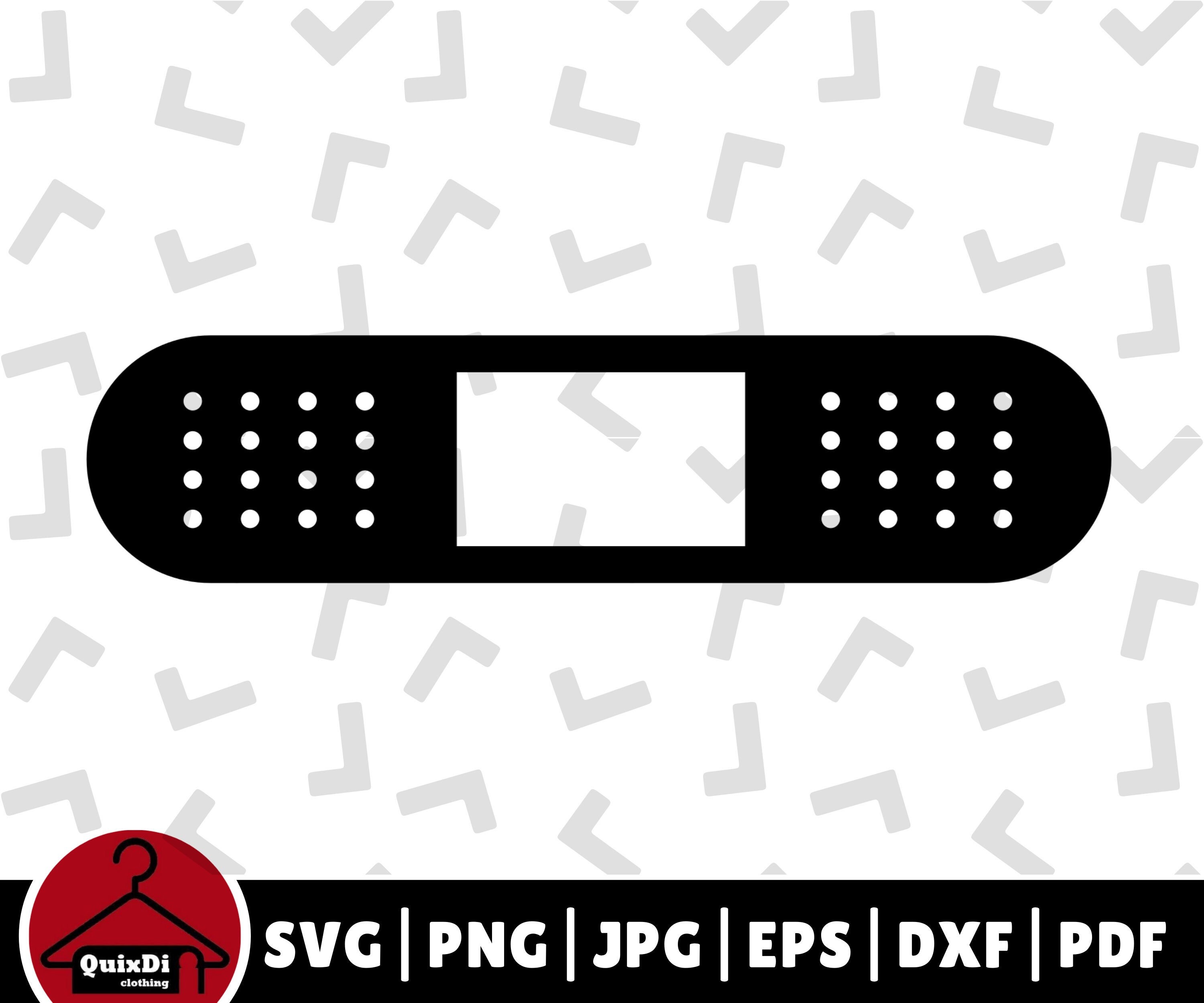 Bandage SVG Cut File Injury Plaster Clipart Cnc File - Etsy