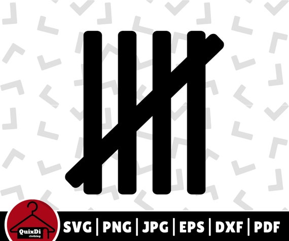 Tally Marks Vector Cutfile Counting System Svg Cnc File - Etsy